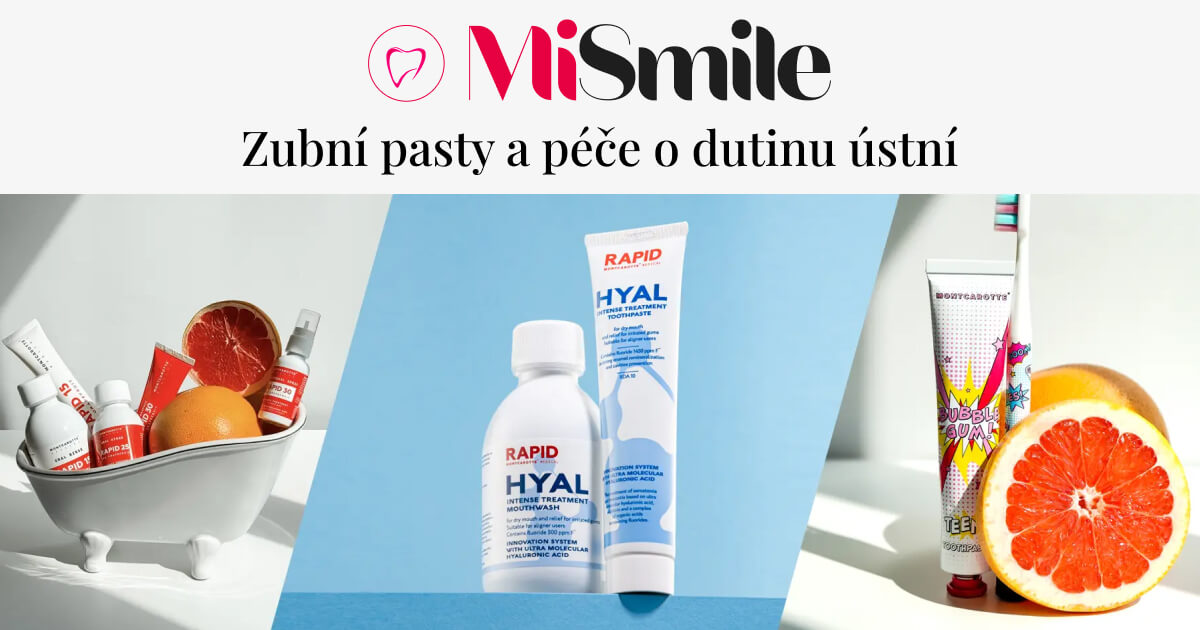 Zubní pasty a péče o dutinu ústní MontCarrote • MiSmile